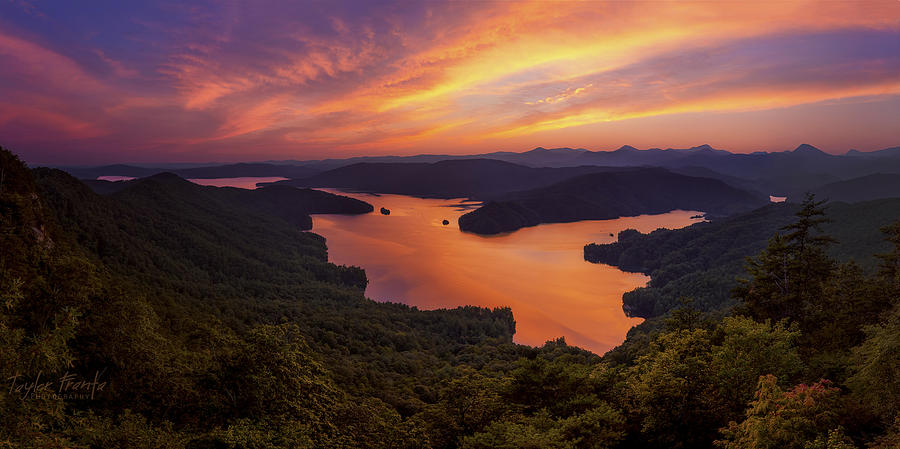 Lake Jocassee Photograph By Taylor Franta Fine Art America
