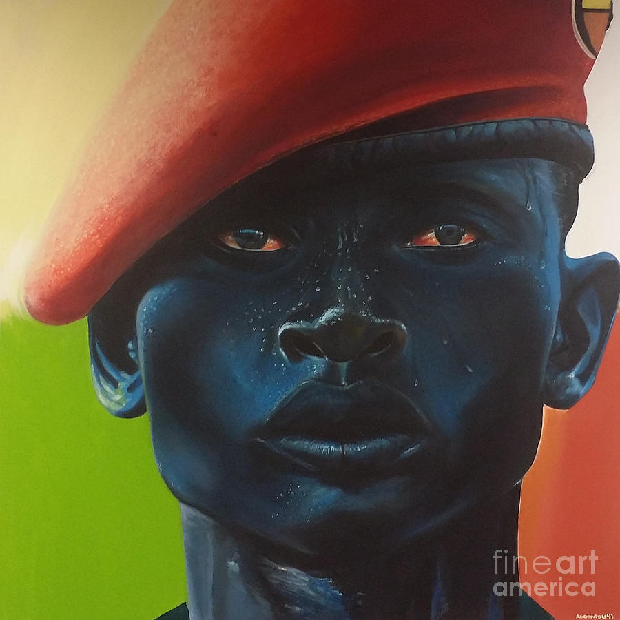 Lead By Example Painting by Addonis Parker - Pixels