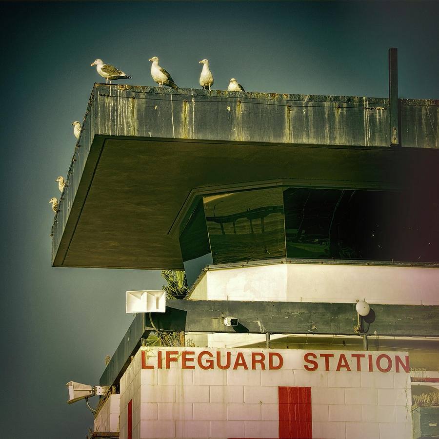 Lifeguard Station Photograph by Claude LeTien | Pixels