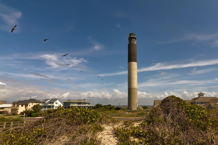 Lighthouse on Oak Island Photograph by Kevin Giannini - Fine Art America