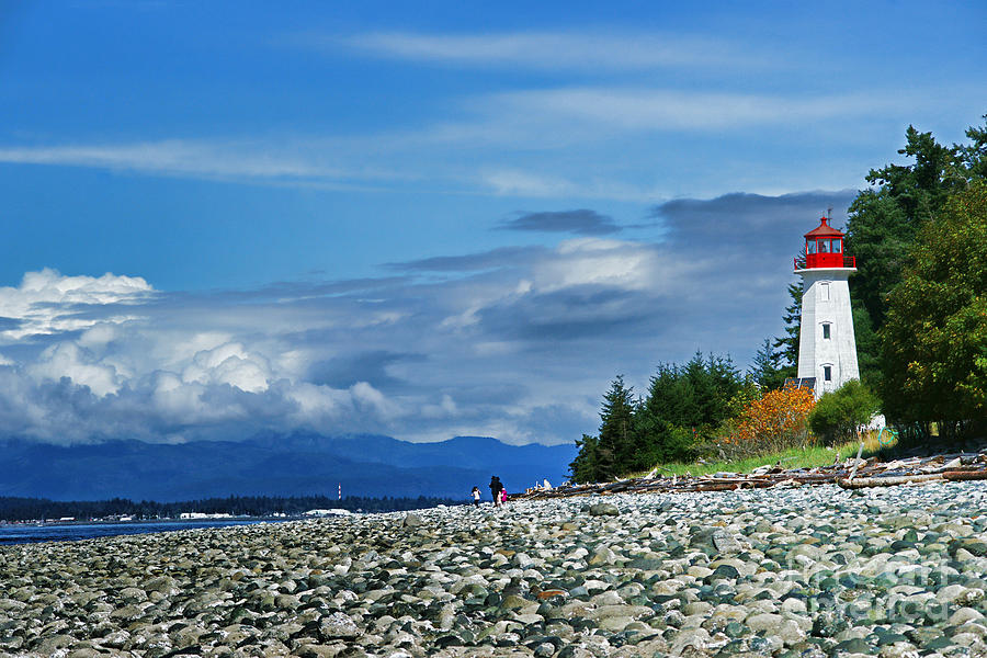 Lighthouse on the Beach Photograph by Randy Harris - Fine Art America