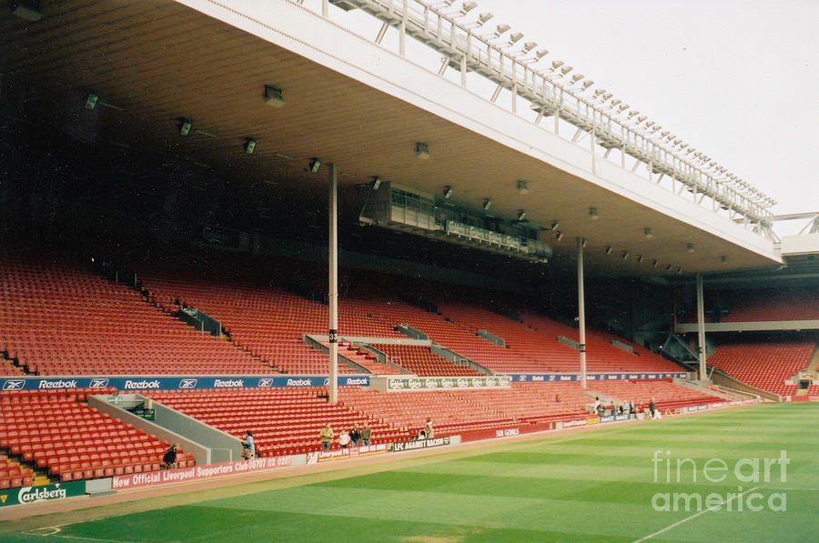 Liverpool - Anfield - Main Stand 6 - 2004 Photograph by Legendary ...