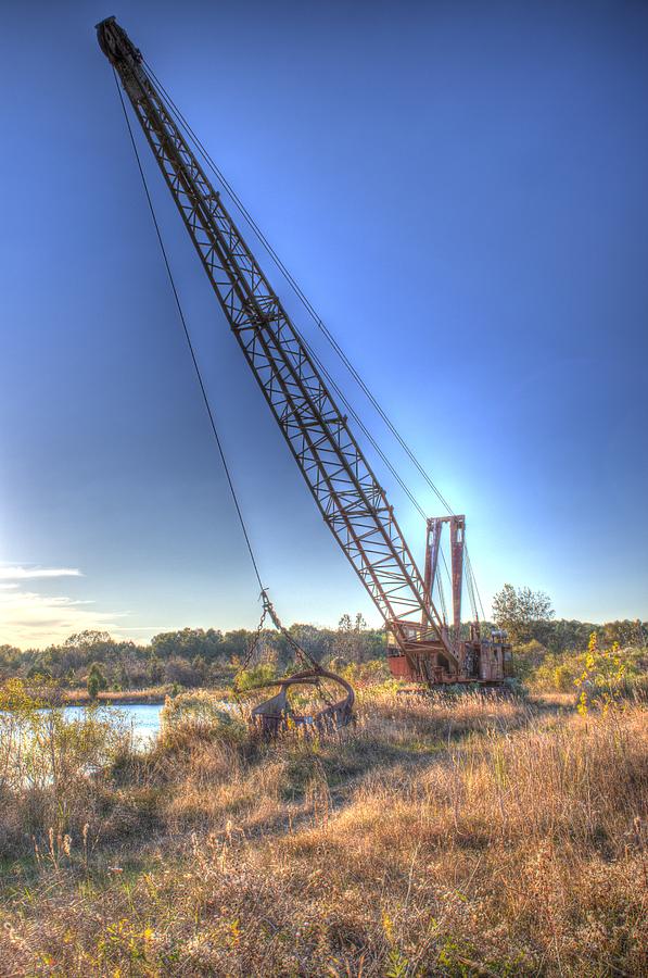 Long Crane Photograph by Christopher Sharp - Fine Art America