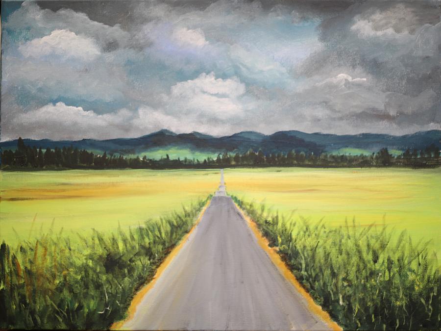 Long Road Painting by Bob Hasbrook - Fine Art America
