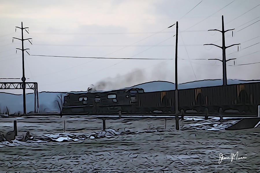Long Train Running Photograph by Jim Turri - Fine Art America