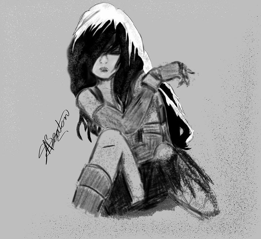 Lost in Scribbles Digital Art by Samantha Beaton - Fine Art America