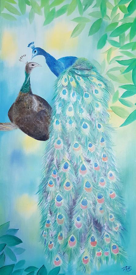 Love in the air Painting by Yuqian Wang - Pixels