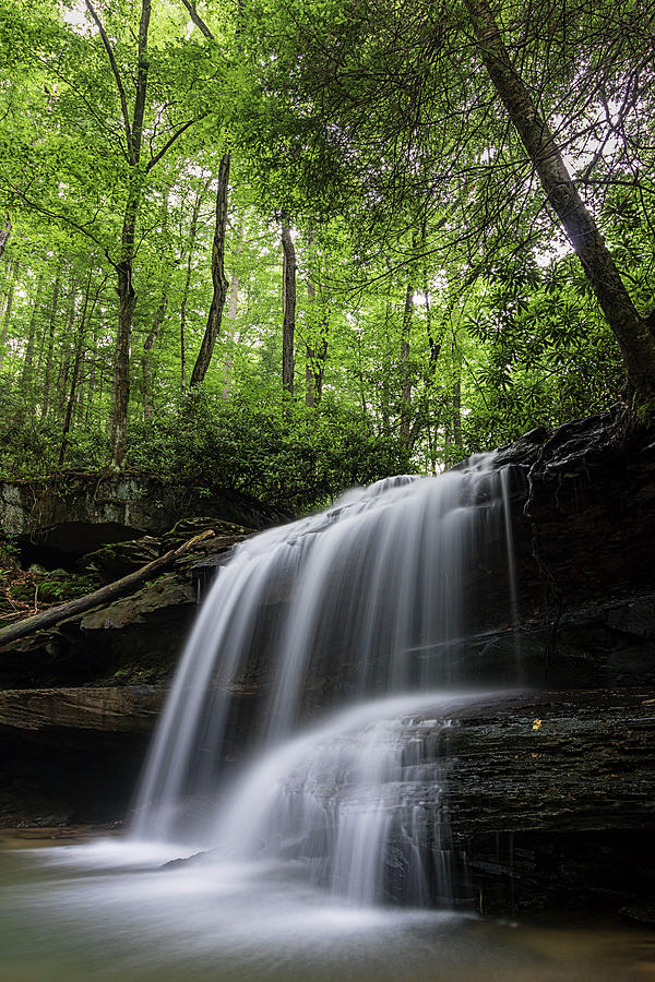 Lower Jonathan Run Falls Photograph by Rusty Glessner | Fine Art America