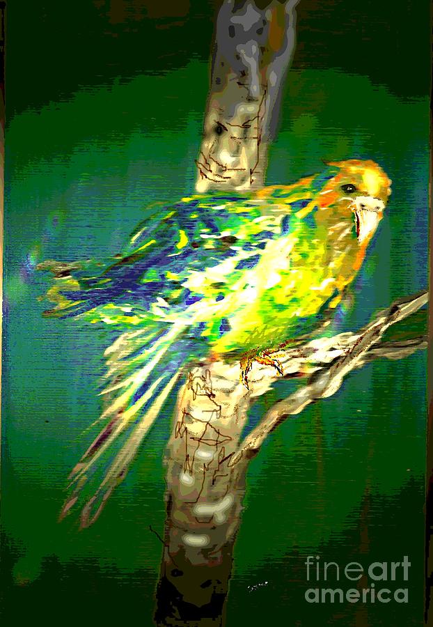 Lucky Louie Painting by Desline Vitto - Fine Art America