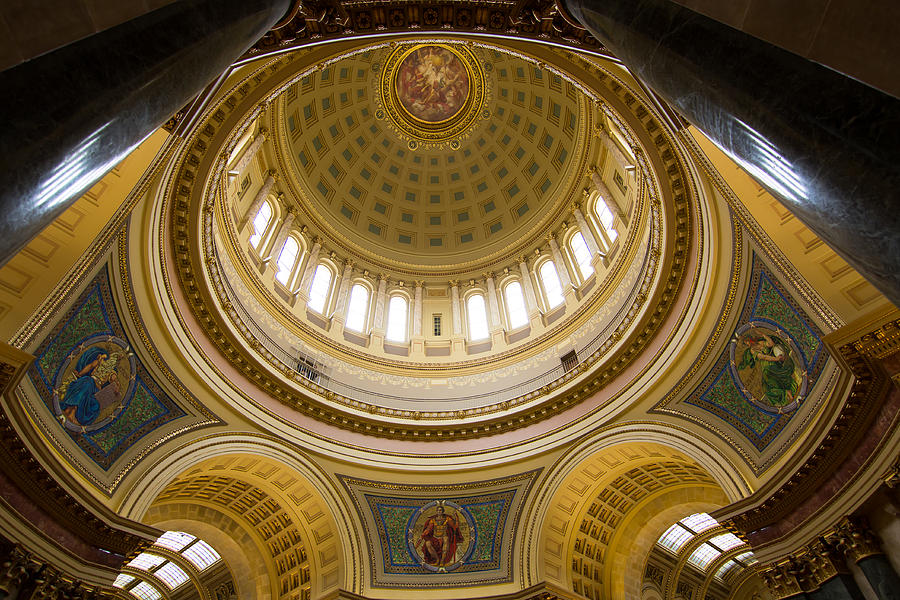 Madison Capitol Inside Photograph by Gregory Payne - Fine Art America