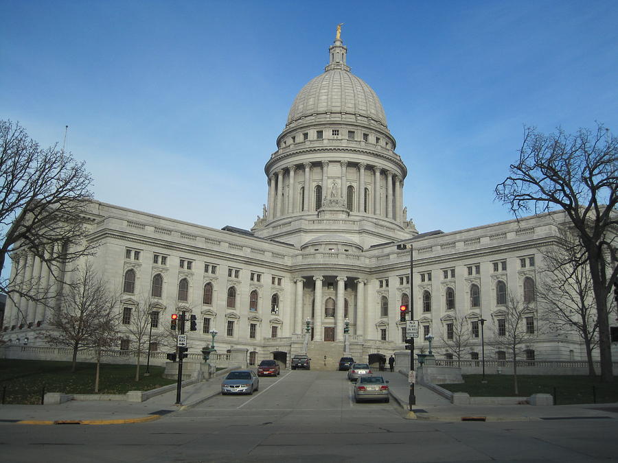 Madison Wisconsin Capitol Photograph by Helene Toro - Fine Art America