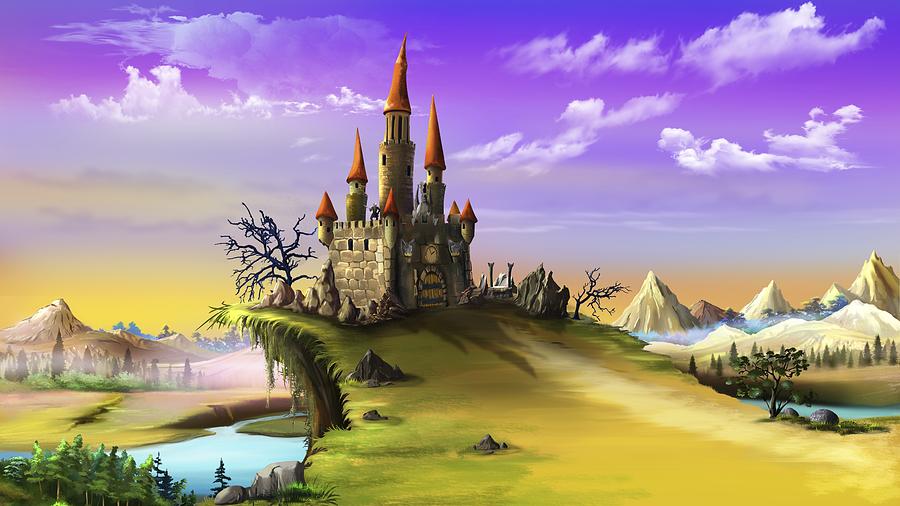 Magic Castle Digital Art by Multipedia - Fine Art America