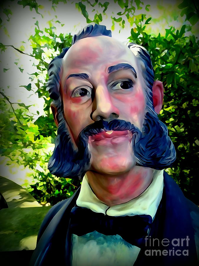 Man In Mutton Chops Digital Art by Ed Weidman - Fine Art America