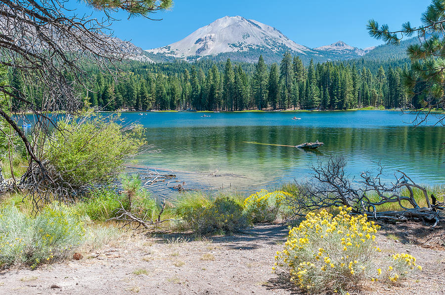 Manzanita Lake Lassen Volcanic National Parc Photograph By Pascal Weber