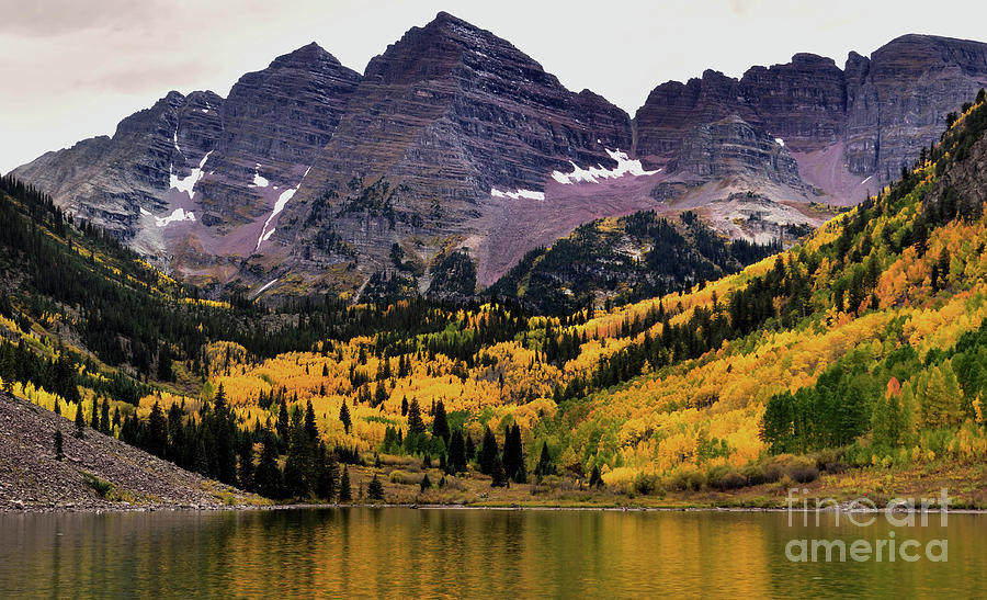 Maroon Bells Photograph by Jim Chamberlain - Fine Art America