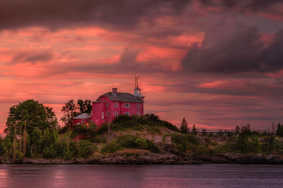 Marquette Harbor Lighthouse Photograph by Thomas Gaitley Marquette Harbor Lighthouse Photograph by Thomas Gaitley