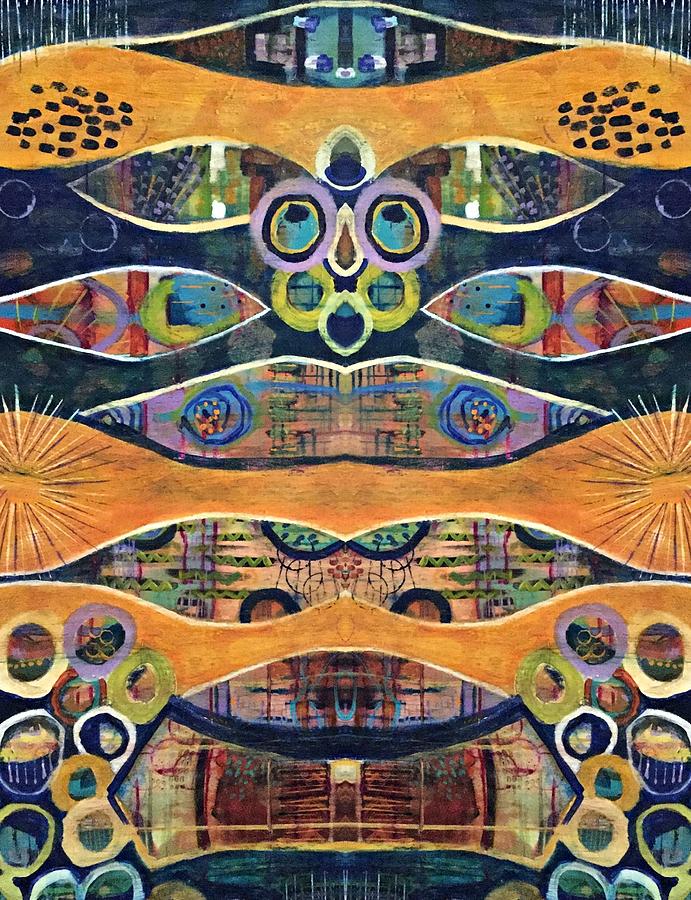 Meeting Painting by Alice Work | Fine Art America