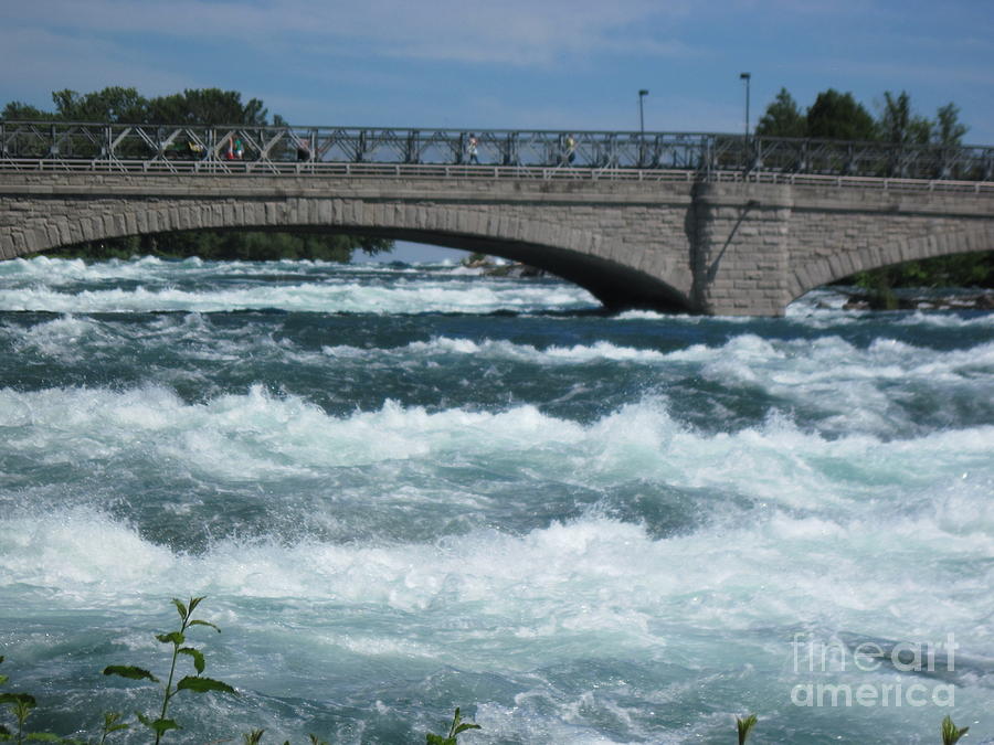 Mighty Rushing Waters of Niagara Photograph by Deborah Selib-Haig - Pixels