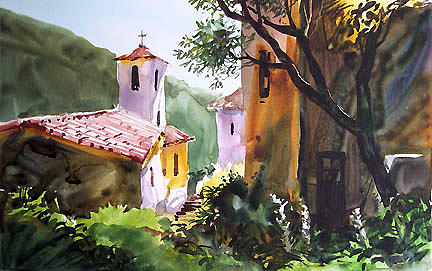 Mission Painting by David R Becker | Fine Art America