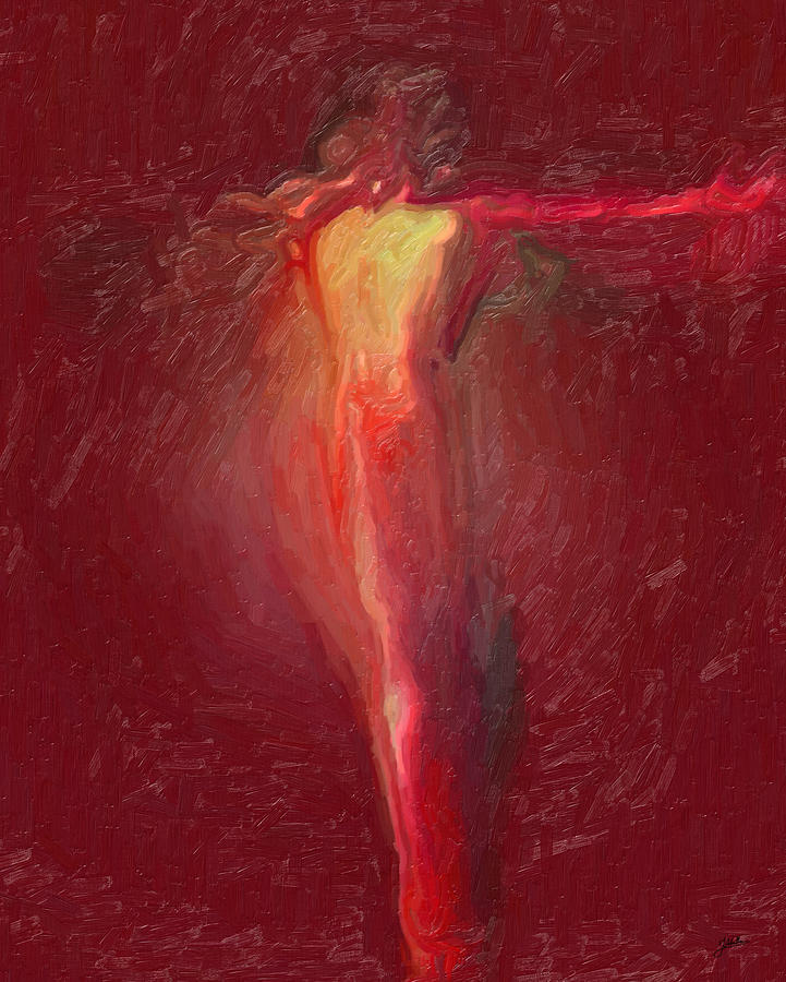 Modern Christ Passion Digital Art By Joaquin Abella