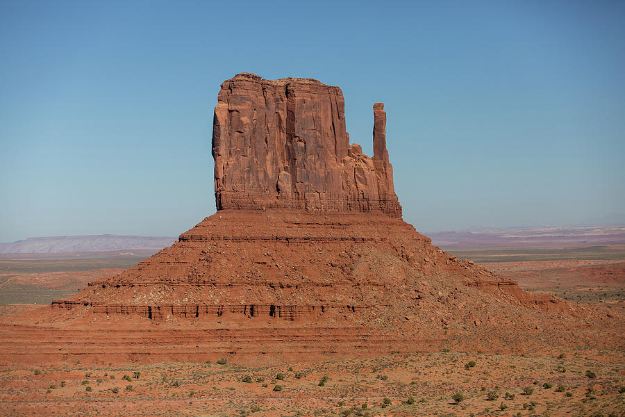Monument Valley, Left Mitten. Photograph by Stephen Beebe - Fine Art ...