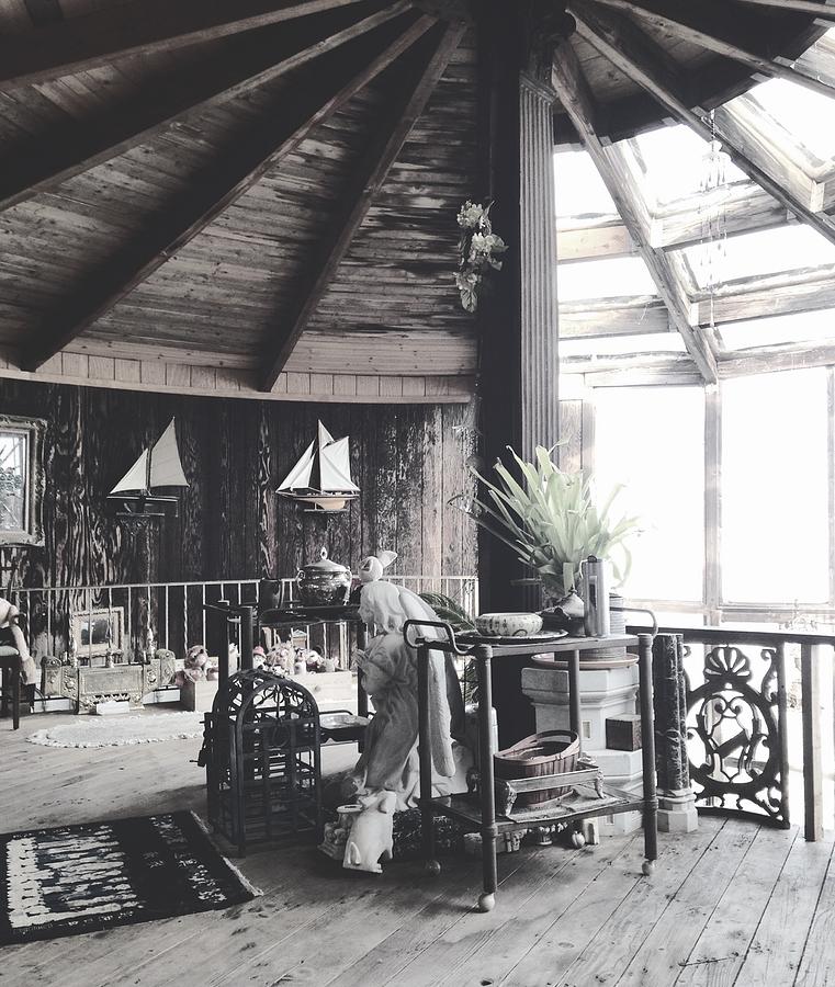 MoonFire Roundhouse Interior I Angelic Photograph by Lorie Stevens ...