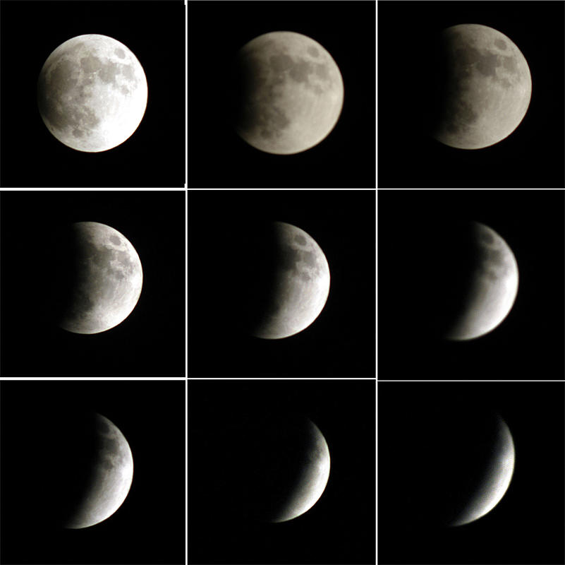 Moons Photograph by Ron Eckert - Fine Art America