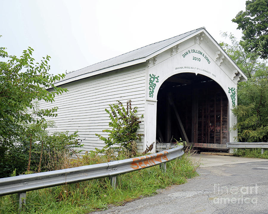 Moscow, Indiana, Covered Bridge Photograph by Steve Gass - Fine Art America