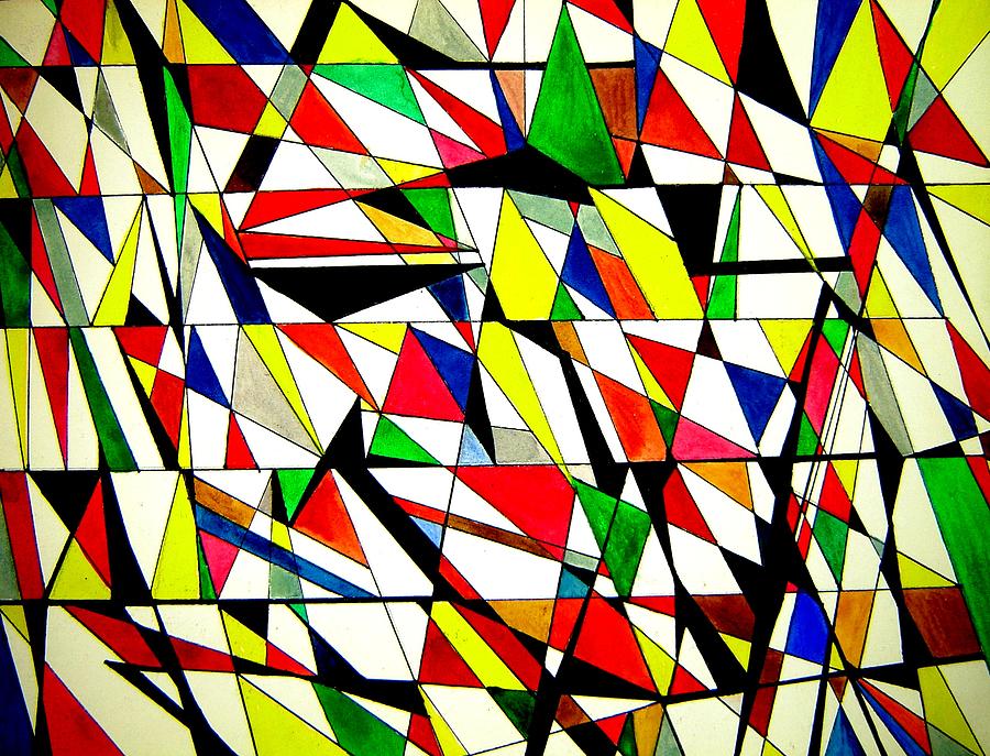 5 Top abstract painting triangles You Can Get It Free - ArtXPaint Wallpaper
