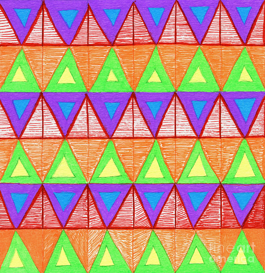 Natural Pattern Painting by Norma Appleton - Fine Art America