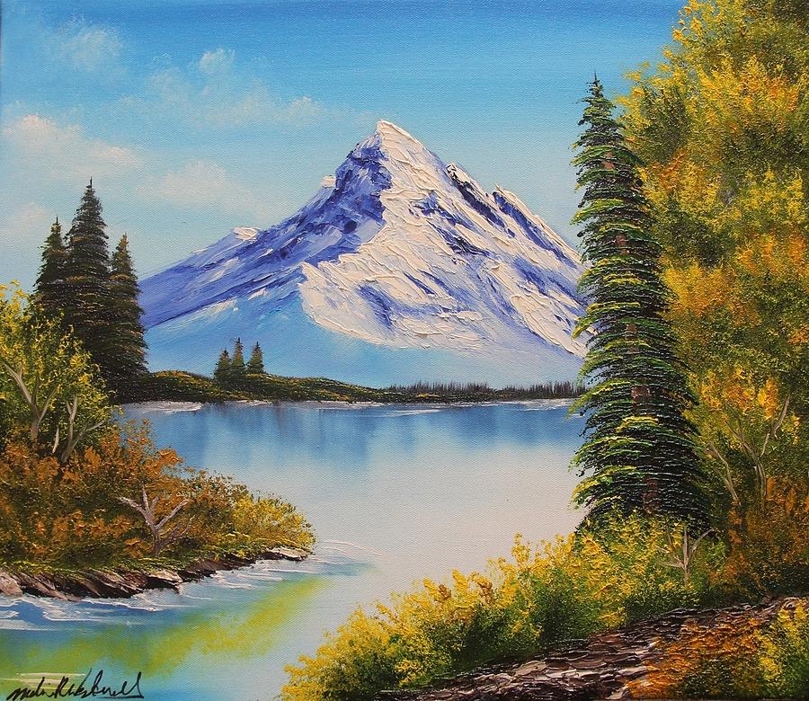 Nature Landscape Painting by Nadine Westerveld - Fine Art America