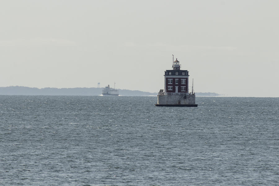 New London Ledge Light Connecticut Photograph By Deborah Rynn Fine Art America