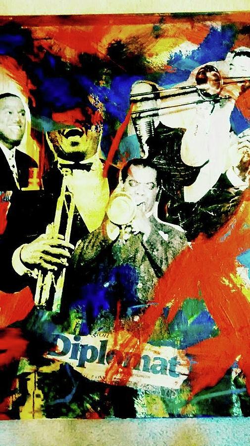 New Orleans Unleashed Painting by Joe-louis Ruffin