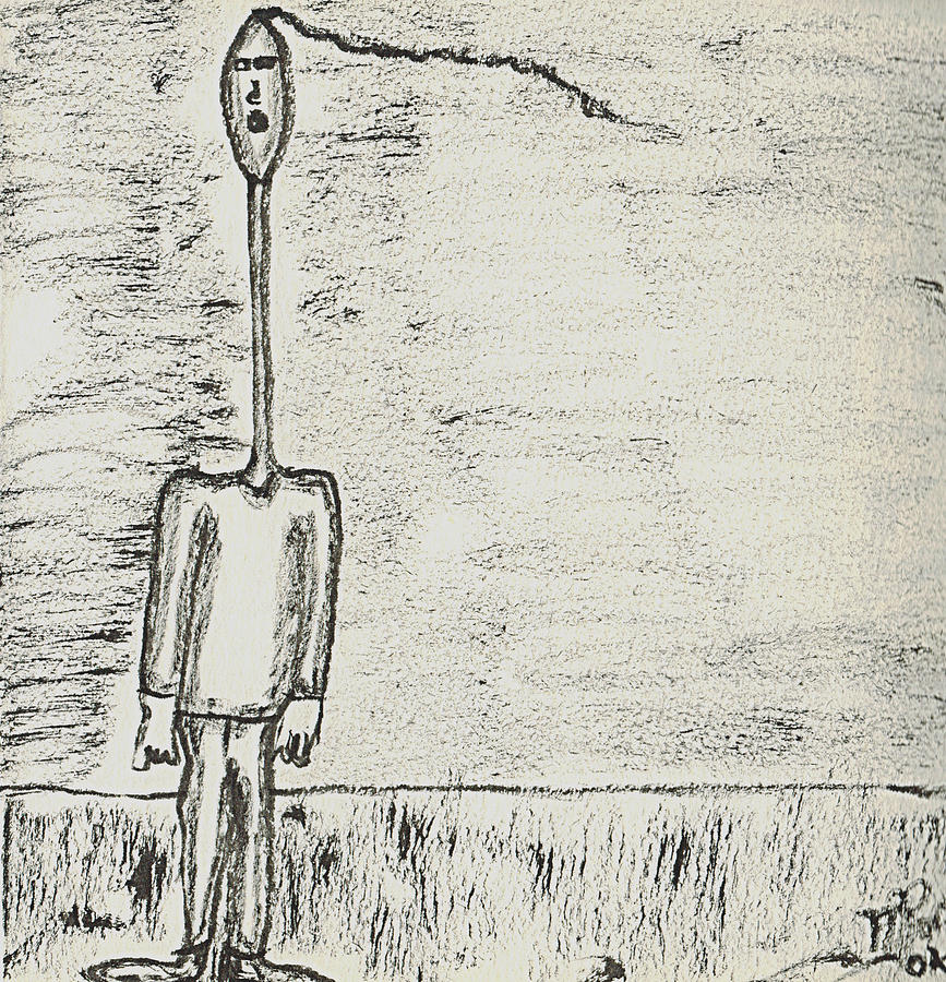 Nod Drawing by Mario MJ Perron - Fine Art America