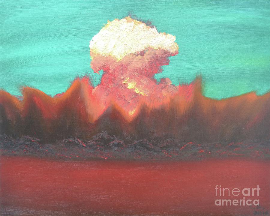 Nuclear Waste Painting by Caleb Grow - Fine Art America