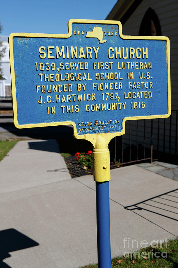 NY-024 Seminary Church Photograph by Jason O Watson - Fine Art America
