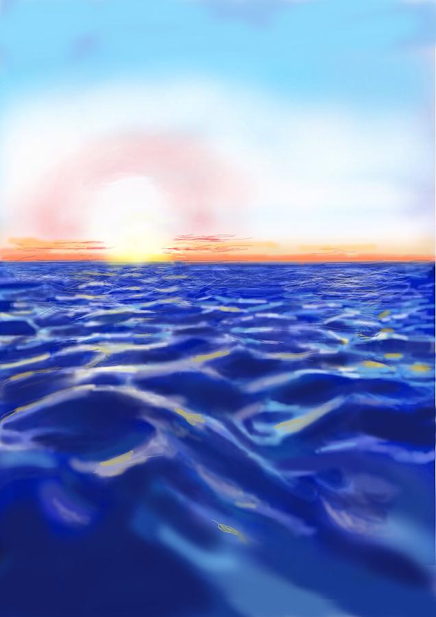 Off Shore Digital Art by Lincoln Howes - Fine Art America