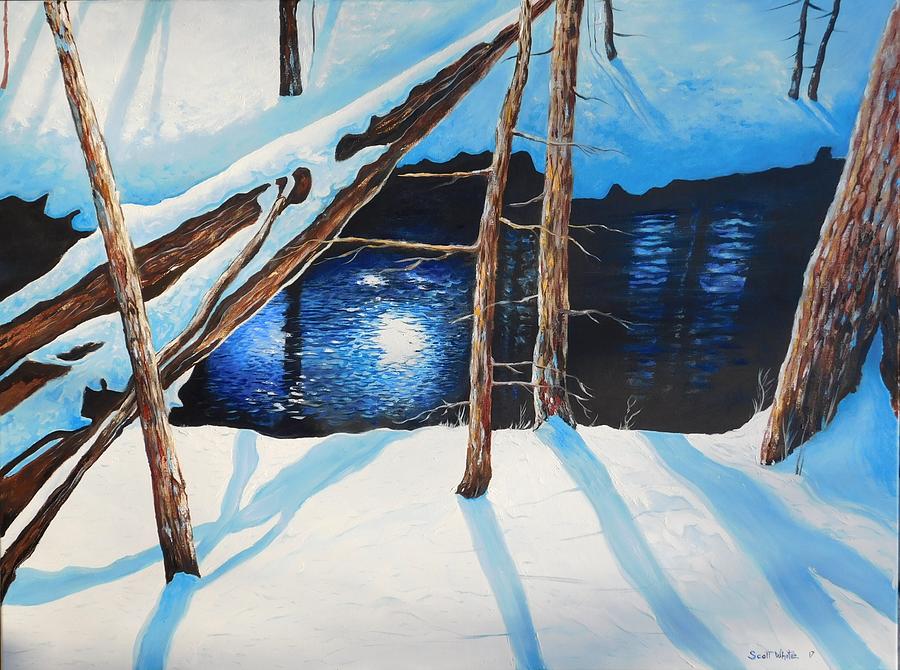 Off the Beaten Path Painting by Scott White - Pixels