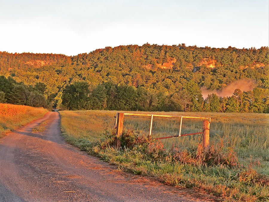Old Farm Road Photograph by Norman Vedder - Pixels