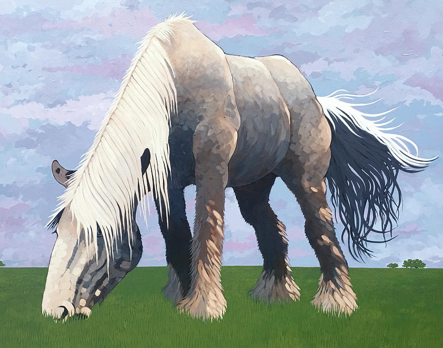 Old Gray Mare Painting by Ken Church - Fine Art America