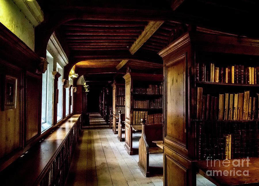 Old Library Photograph by Donna Barker - Pixels
