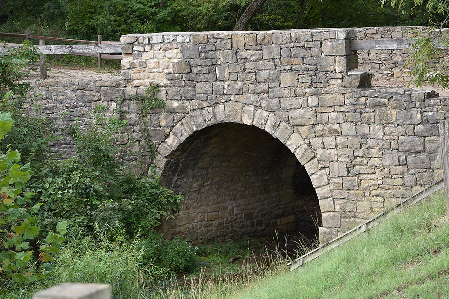 Old Limestone Bridge Photograph by Linda Benoit - Fine Art America