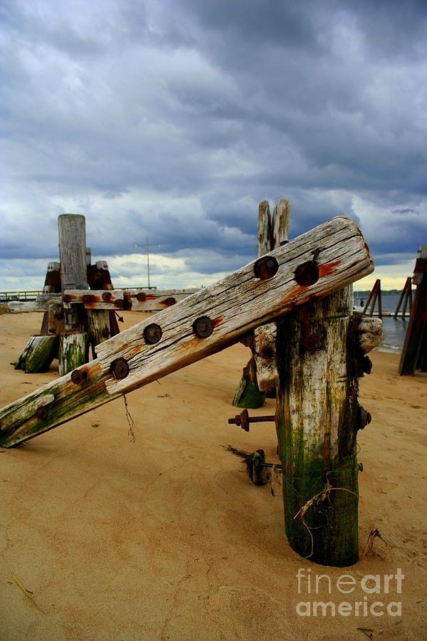 Old Pilings Photograph by John Kenealy - Fine Art America