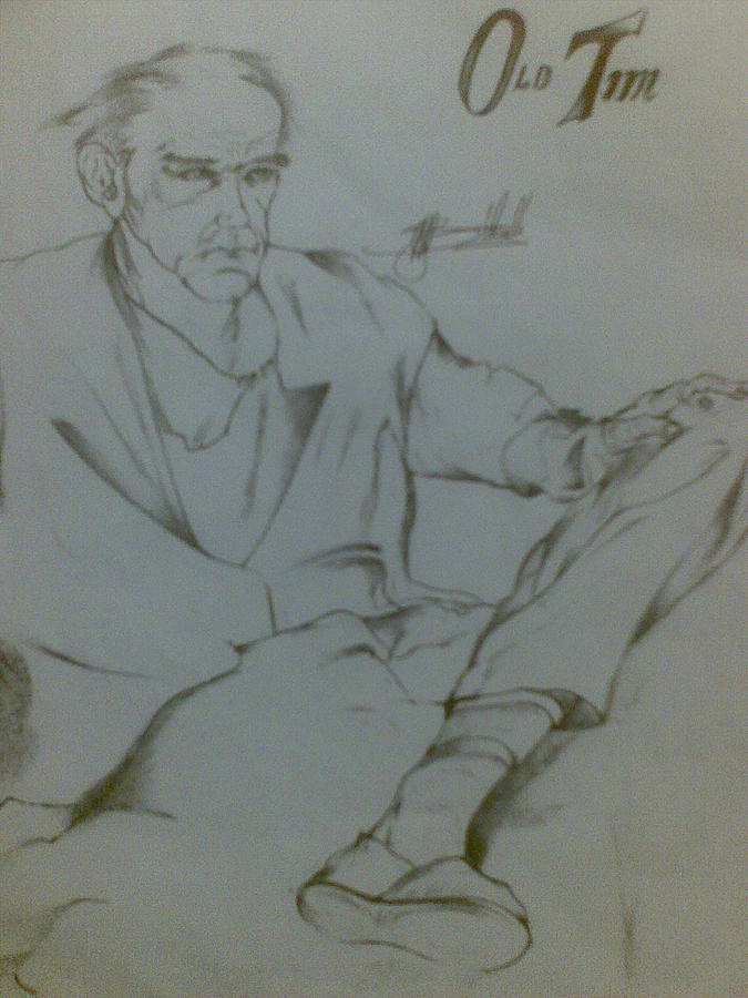 Old Timer Drawing by Mmushi Given Ditodi - Fine Art America