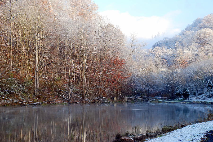 Oxbow Winter Photograph by Patsy Phillips - Fine Art America
