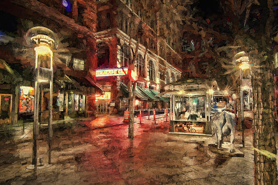 Paramount Cafe Mixed Media by Todd Yoder - Fine Art America