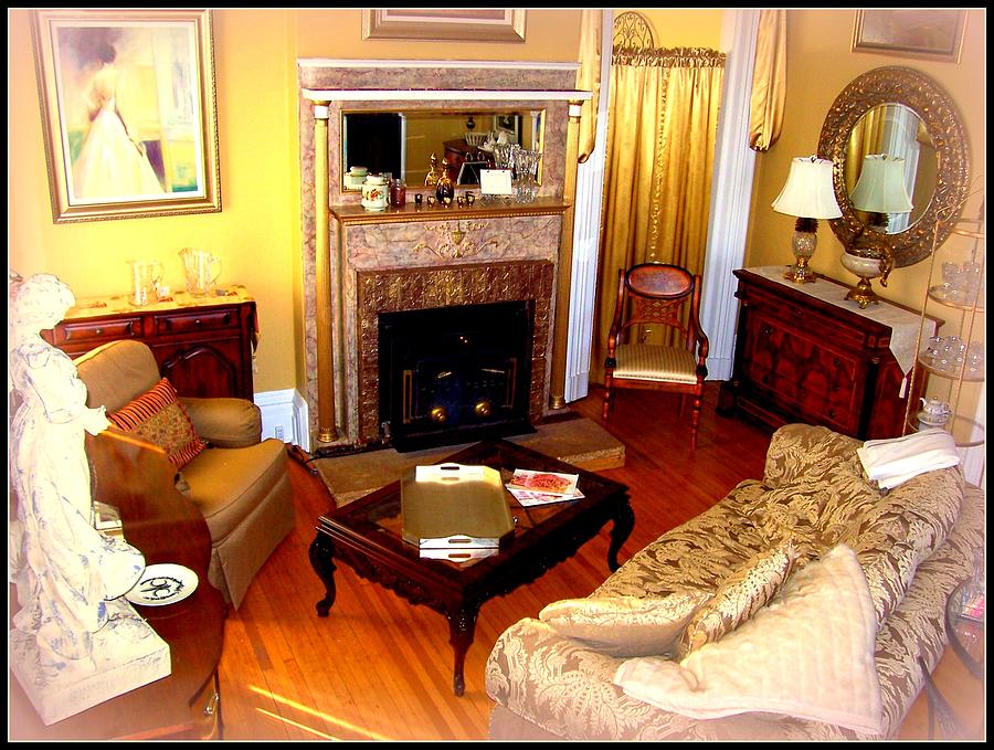 Parlor of the Manor Photograph by Jacqueline Manos | Fine Art America