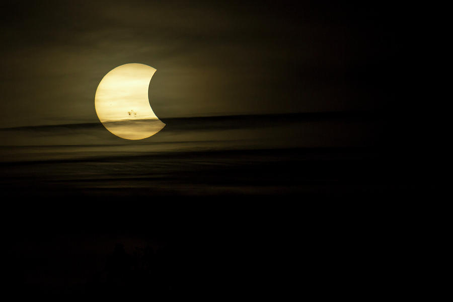 Partial Eclipse Photograph by Seth Shaffer | Fine Art America