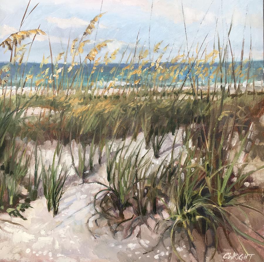 Waiting on the Sun Painting by Cory Wright - Fine Art America