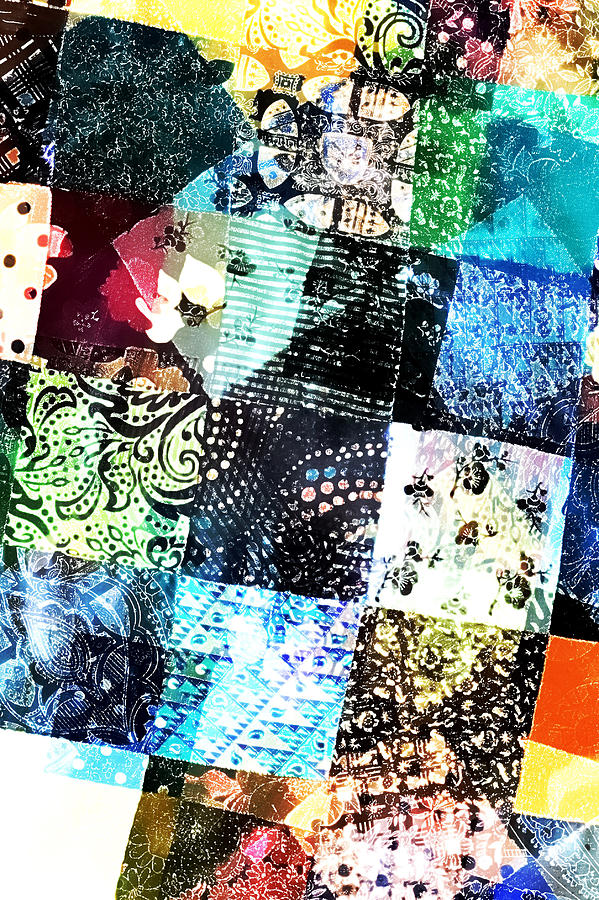 Patchwork abstract Photograph by Tom Gowanlock - Fine Art America
